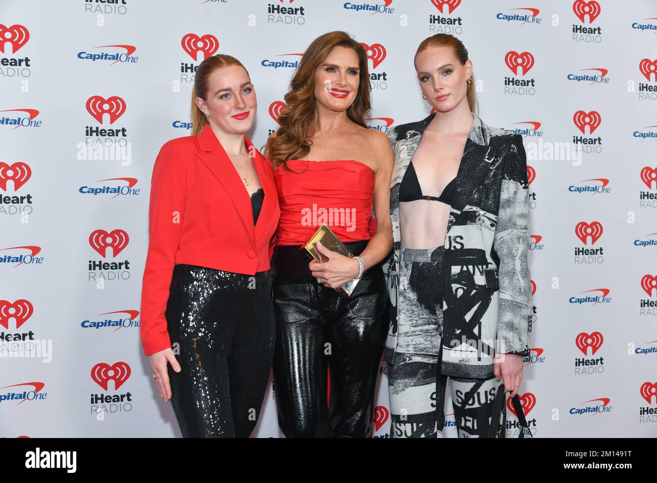 Rowan Francis Henchy, Brooke Shields, Grier Hammond attend the Z100's ...