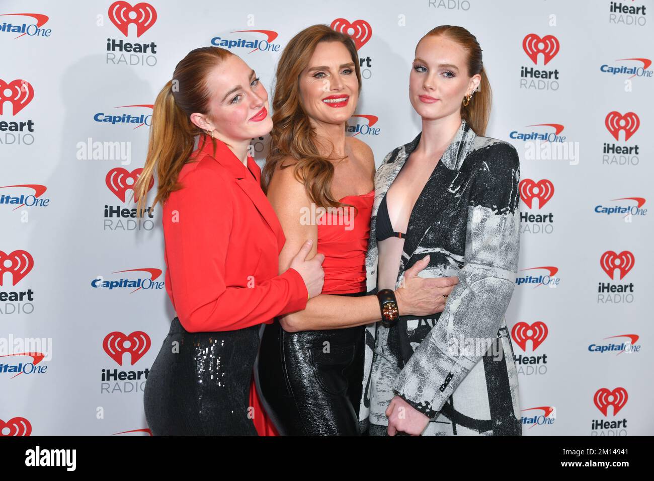 Rowan Francis Henchy, Brooke Shields, Grier Hammond attend the Z100's ...