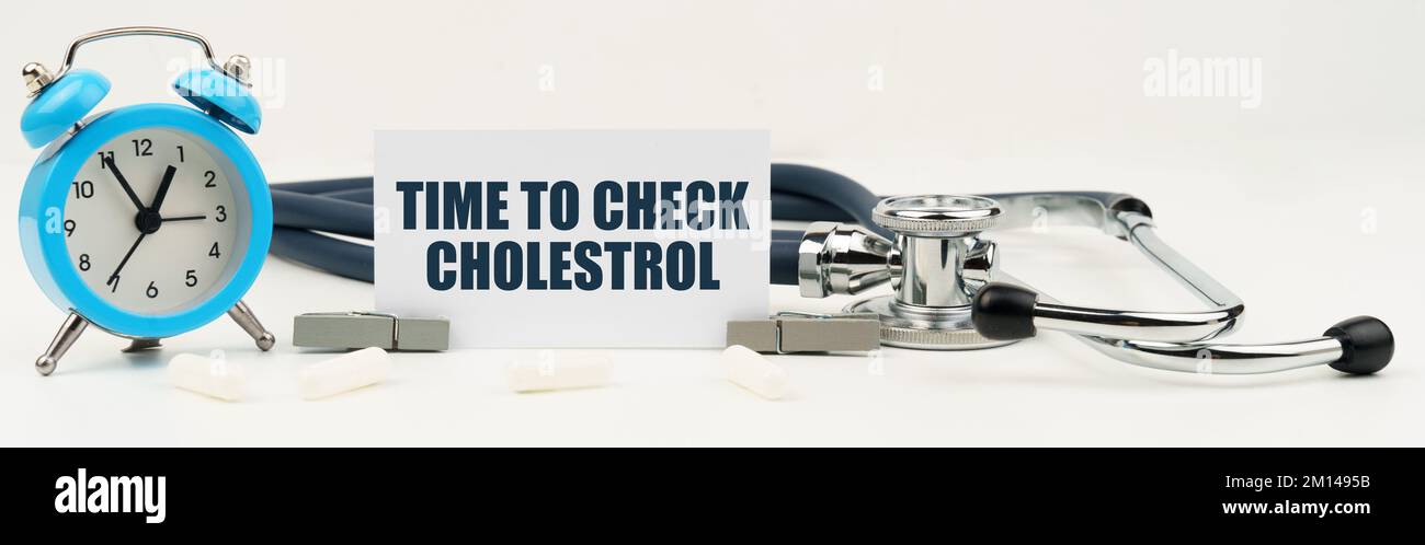 Time to check cholestrol hi-res stock photography and images - Alamy