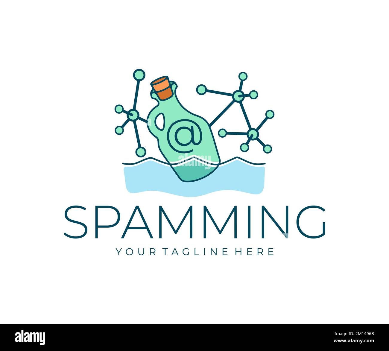 Spamming image Stock Vector Images - Alamy