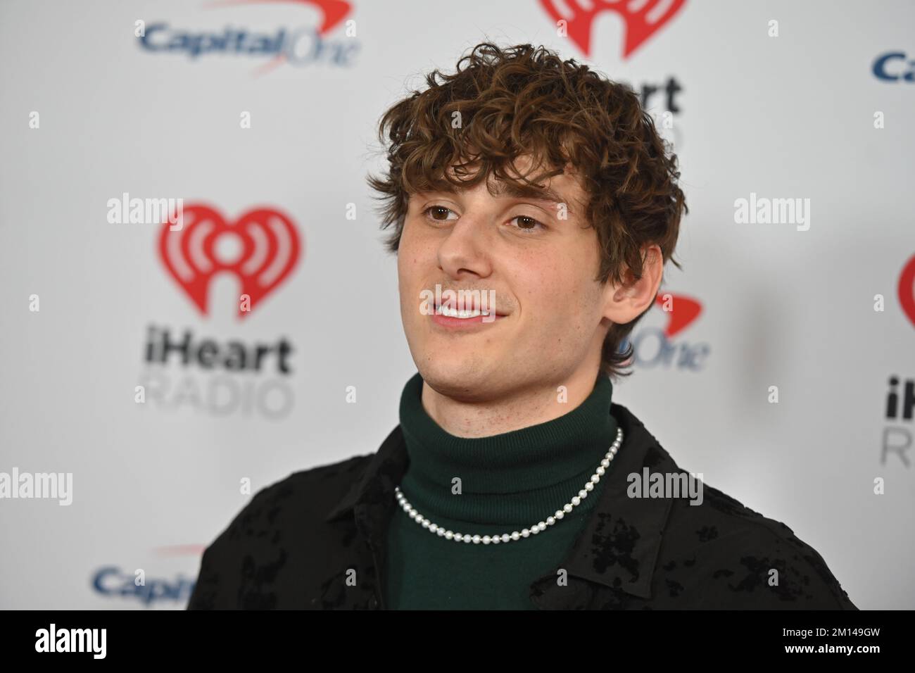 JVKE attends the Z100's iHeartRadio Jingle Ball 2022 at Madison Square ...