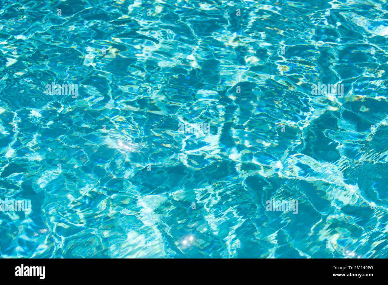 Water background, ripple waves. Blue swiming pool pattern. Sea surface ...