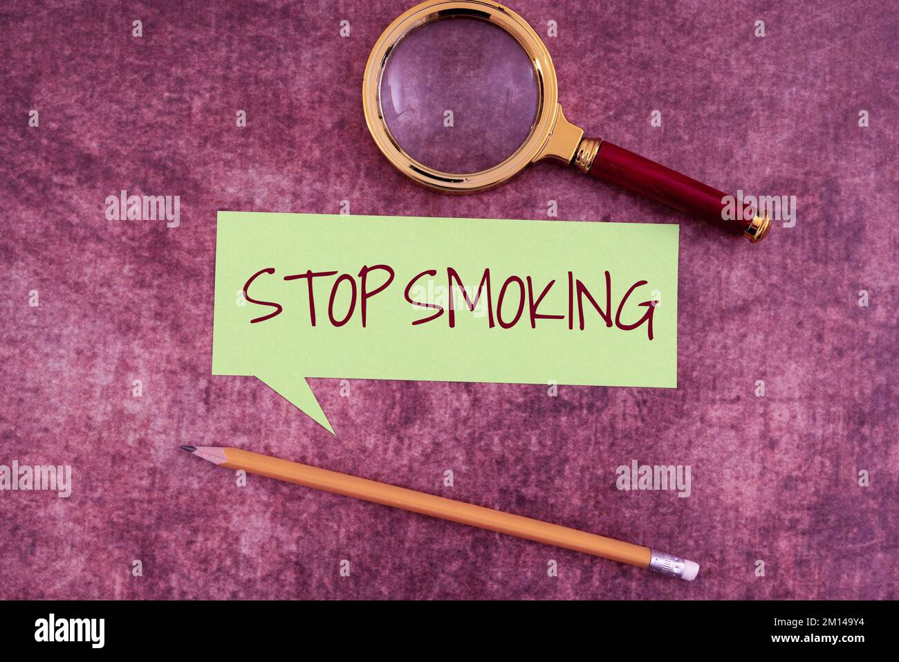 Handwriting text Stop Smoking. Word Written on Discontinuing or ...