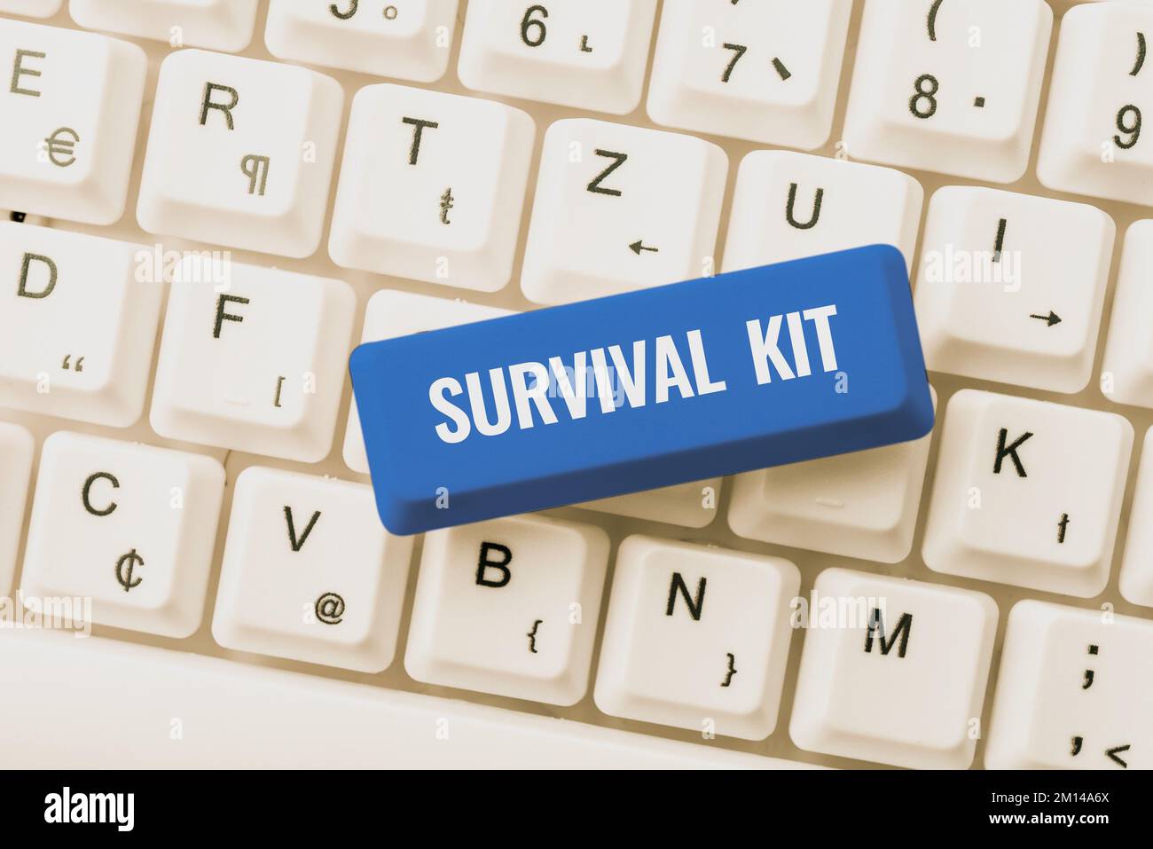 Writing displaying text Survival Kit. Internet Concept Emergency ...