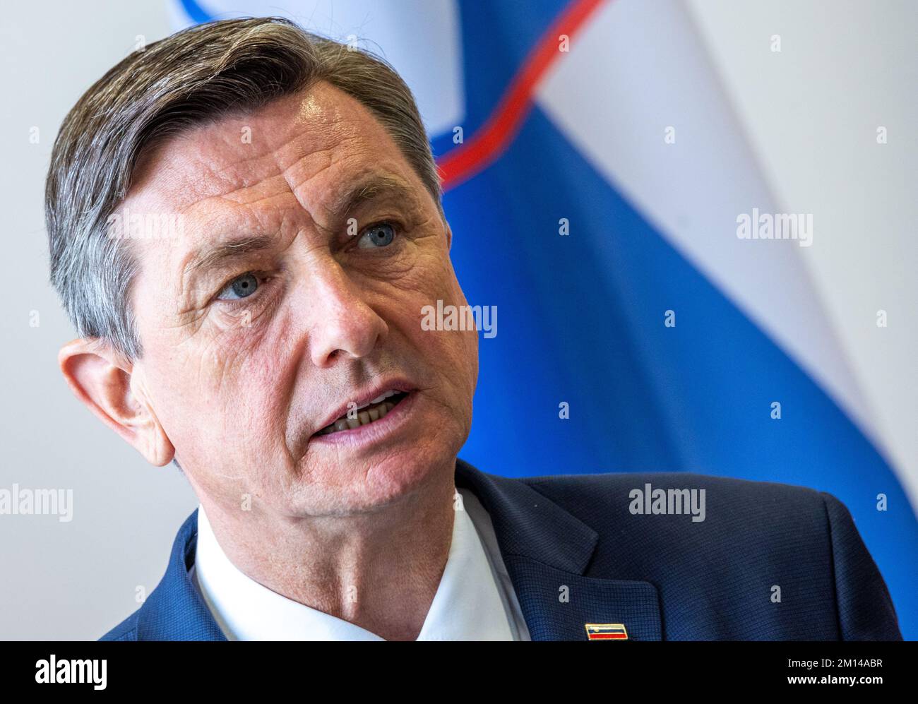Neustrelitz, Germany. 13th Oct, 2022. Borut Pahor, the President of the ...