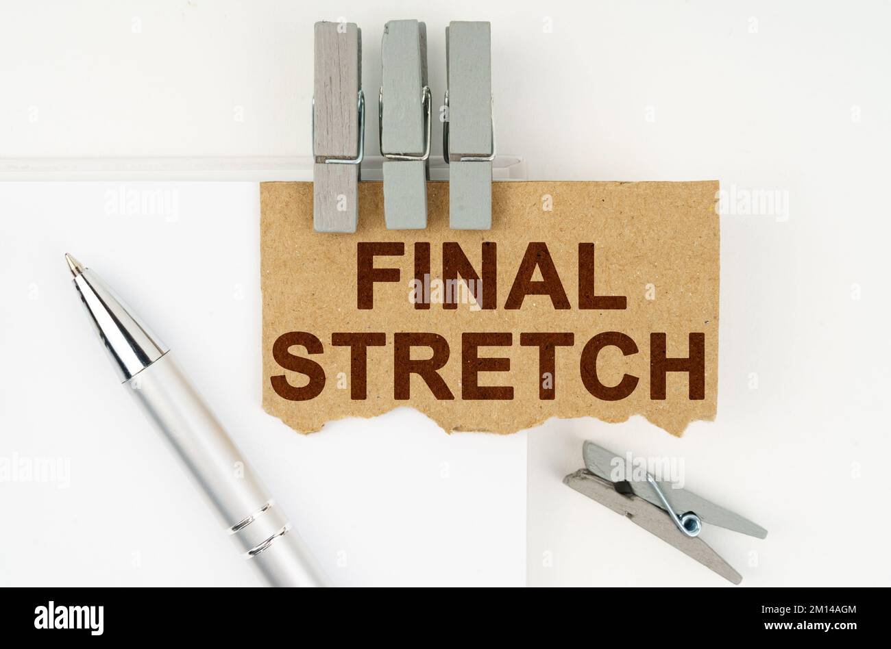 Business and finance concept. On a white background lies a notebook, a ...