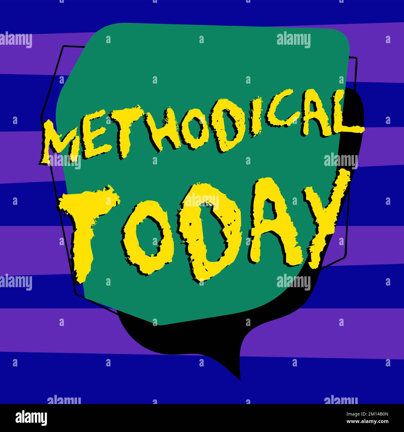 Text sign showing Methodical. Concept meaning System of Methods used in ...