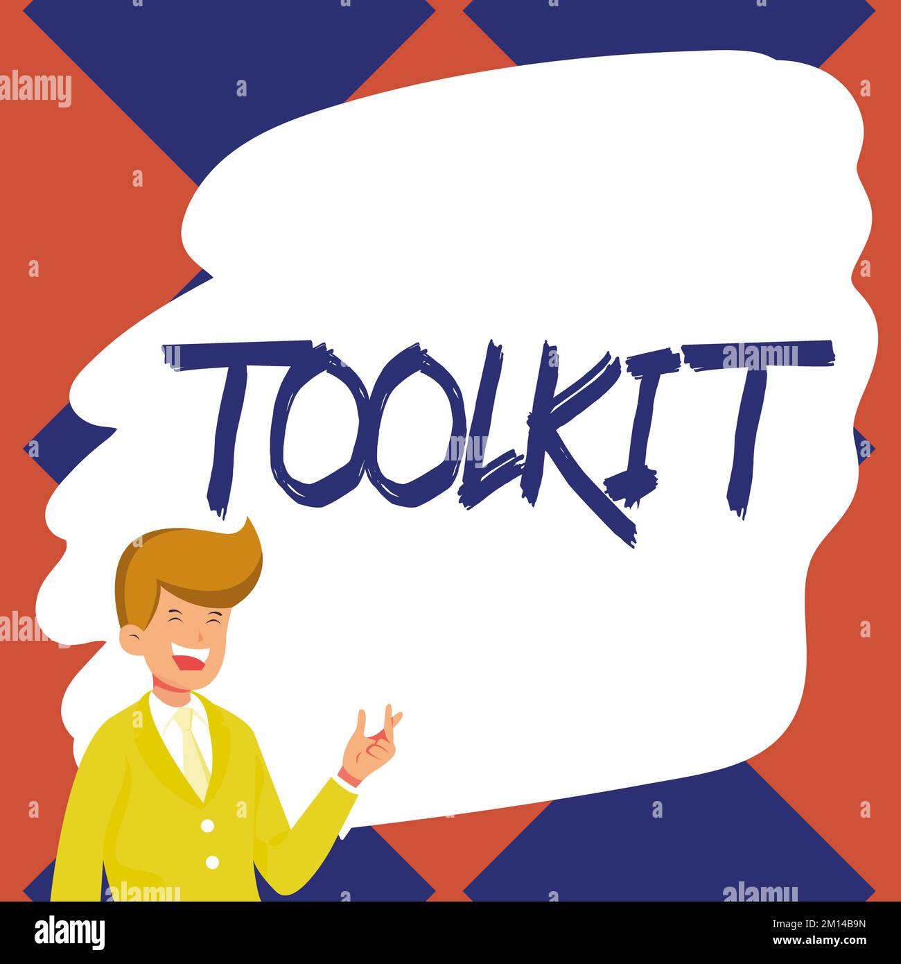 Text sign showing Toolkit. Internet Concept set of tools kept in a bag ...