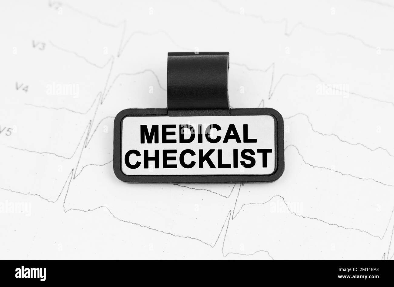 Medical checklist hi-res stock photography and images - Alamy