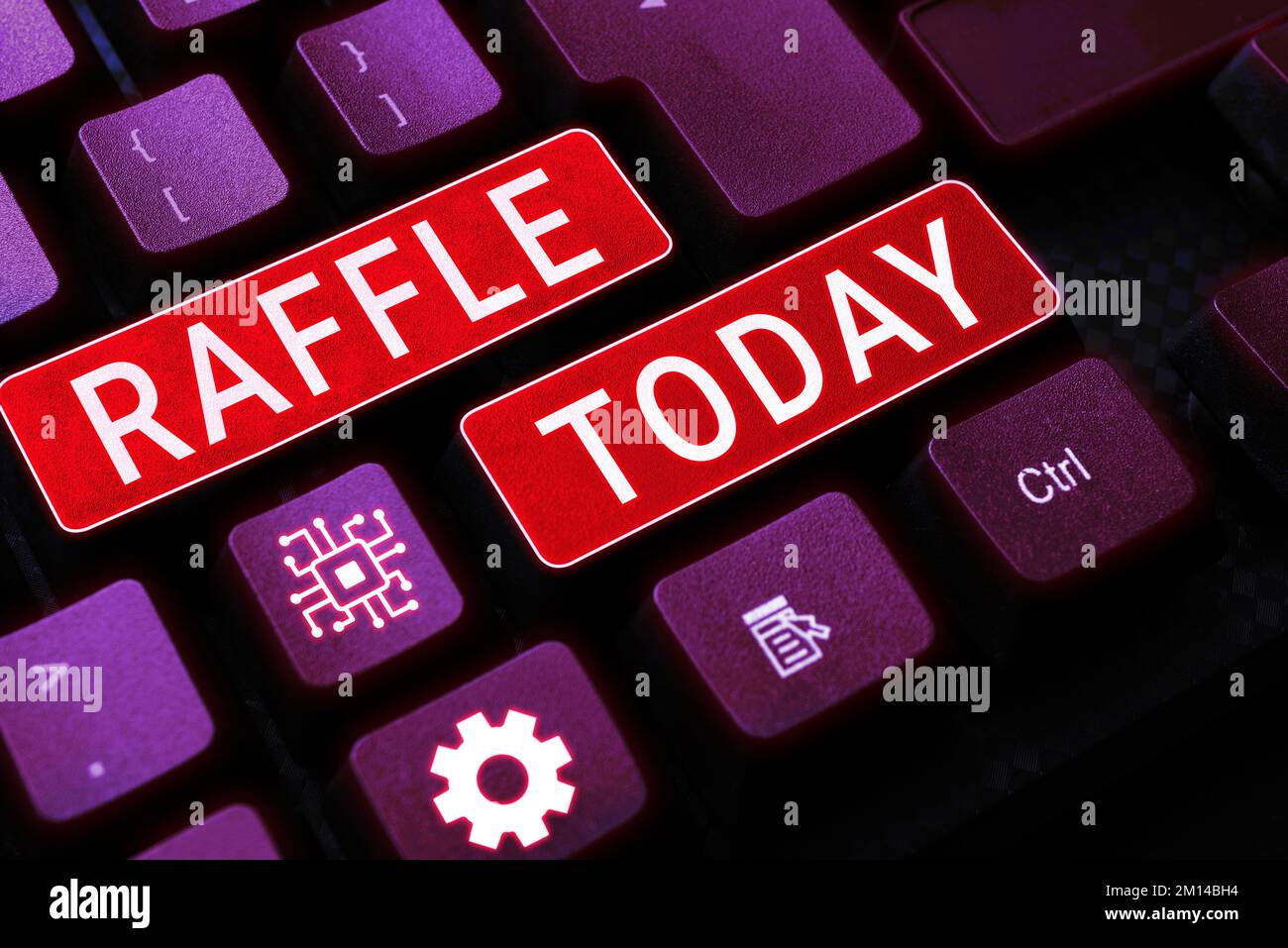 Text sign showing Raffle. Word for means of raising money by selling ...