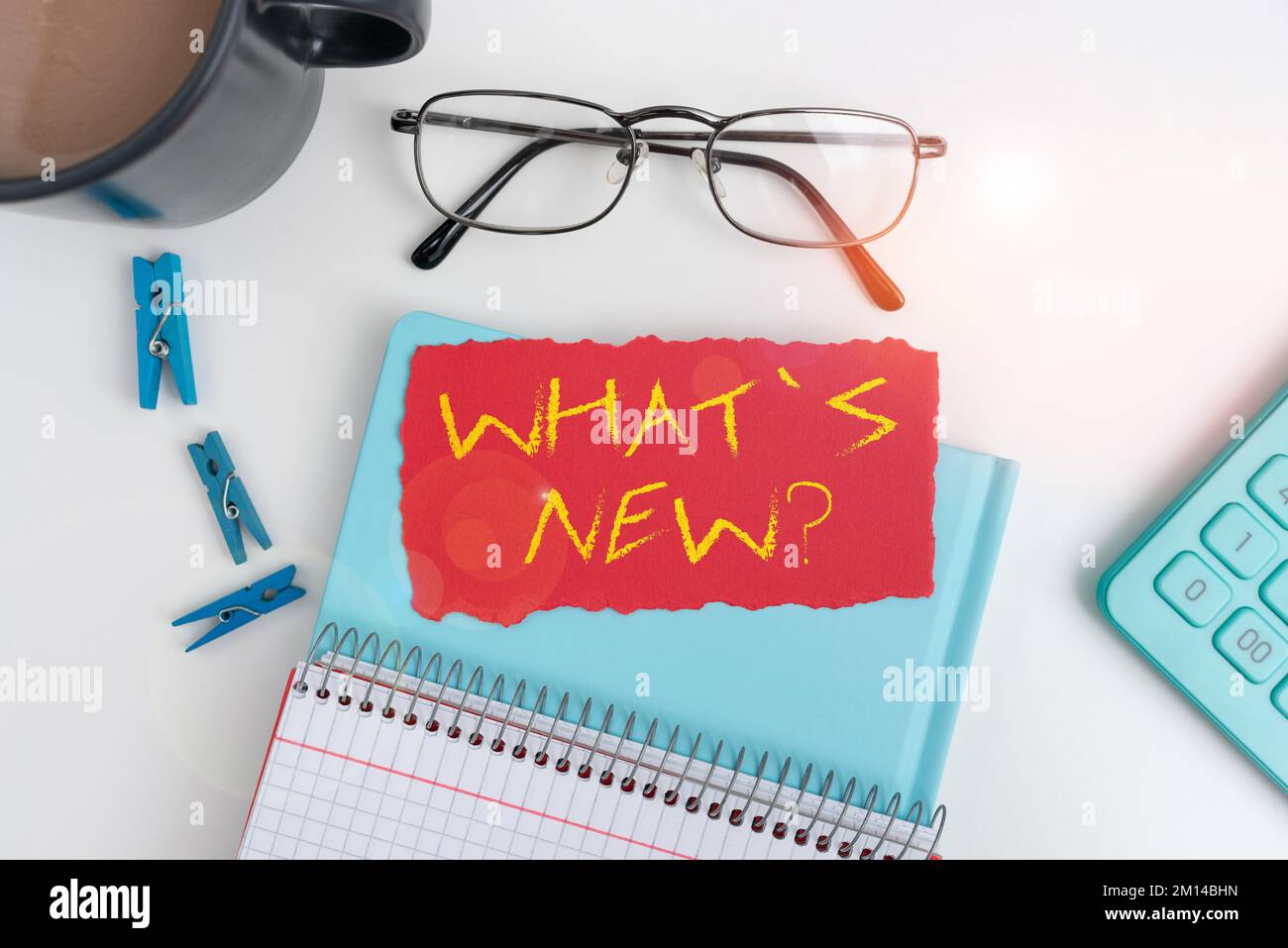 Writing displaying text What's New. Word Written on Asking about latest ...