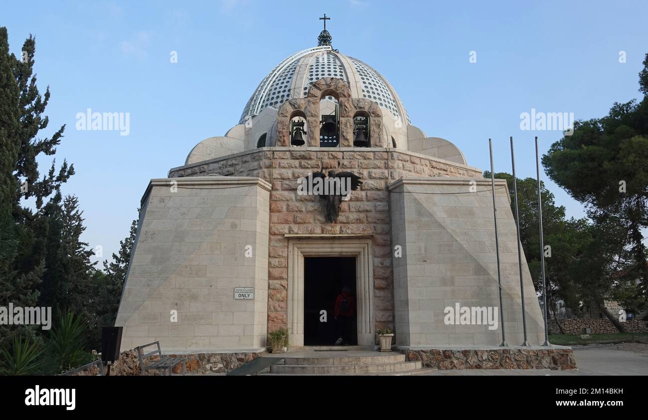 Exterior of the Shepherds' Field Chapel which according to Catholic ...