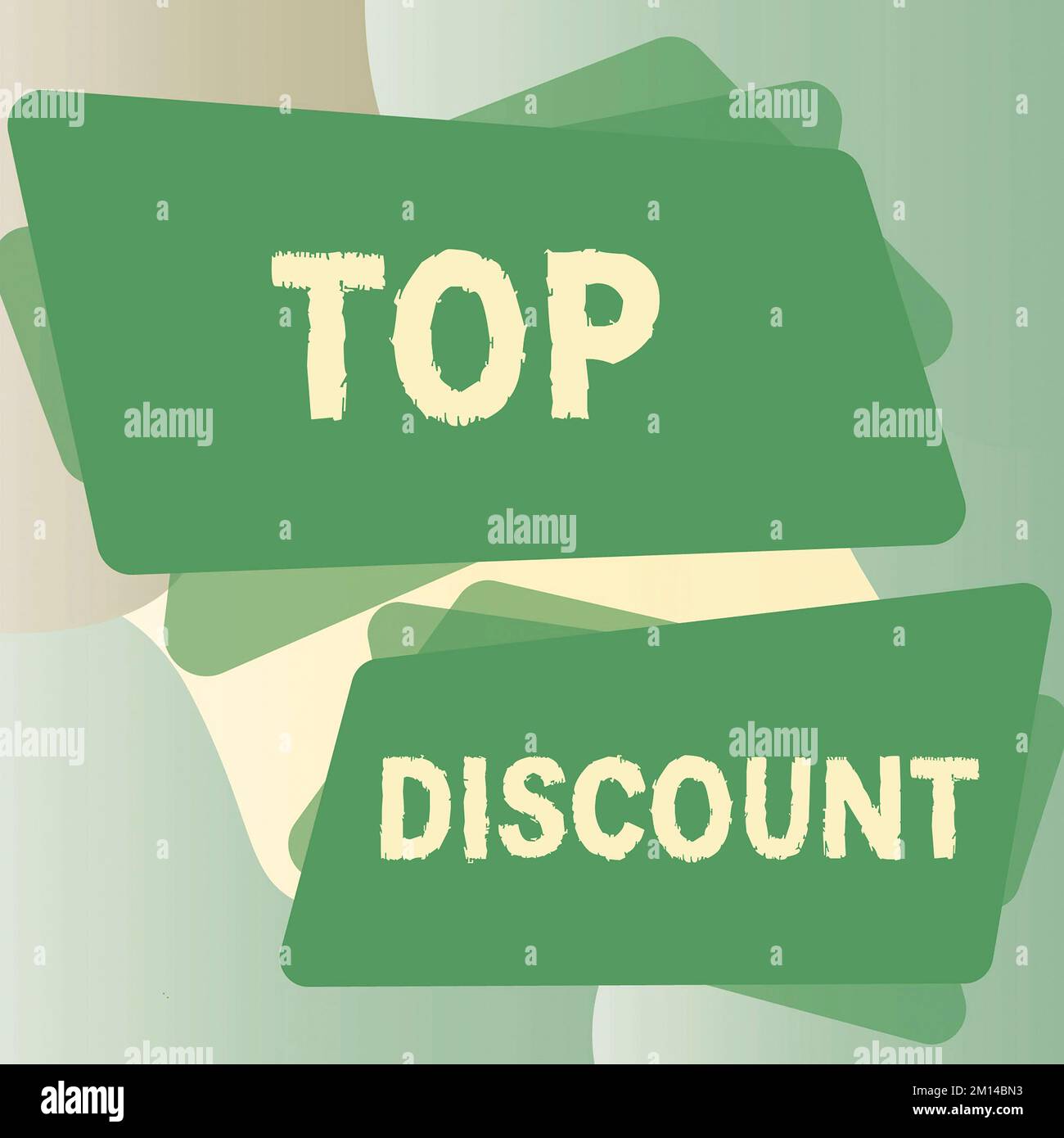 Hand writing sign Top Discount. Conceptual photo Best Price Guaranteed ...