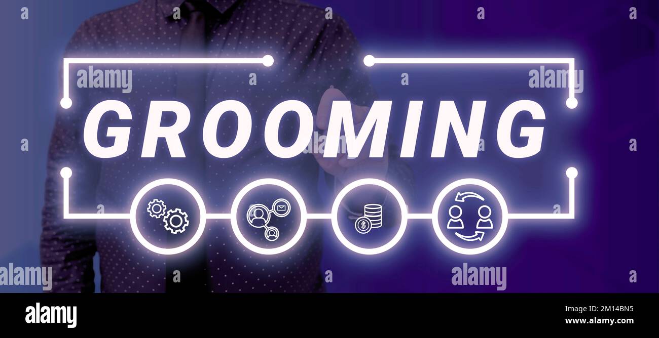 Inspiration showing sign Grooming. Business showcase hygienic care and ...