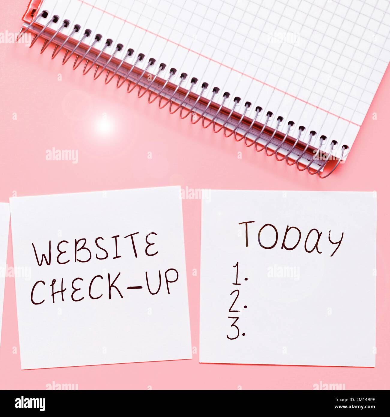 Conceptual caption Website Check Up. Conceptual photo an examination of ...