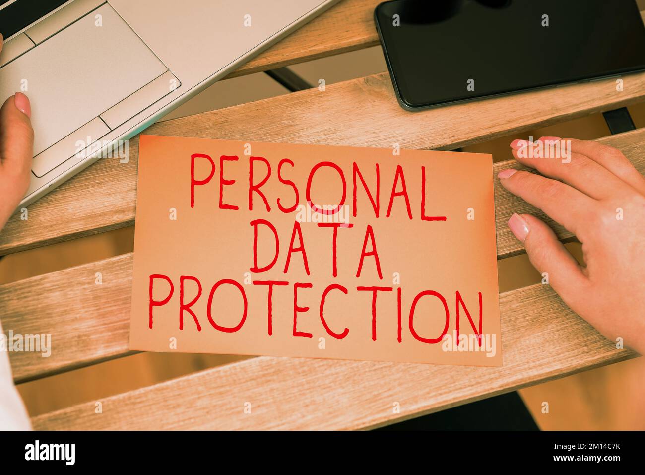 Writing displaying text Personal Data Protection. Business concept ...