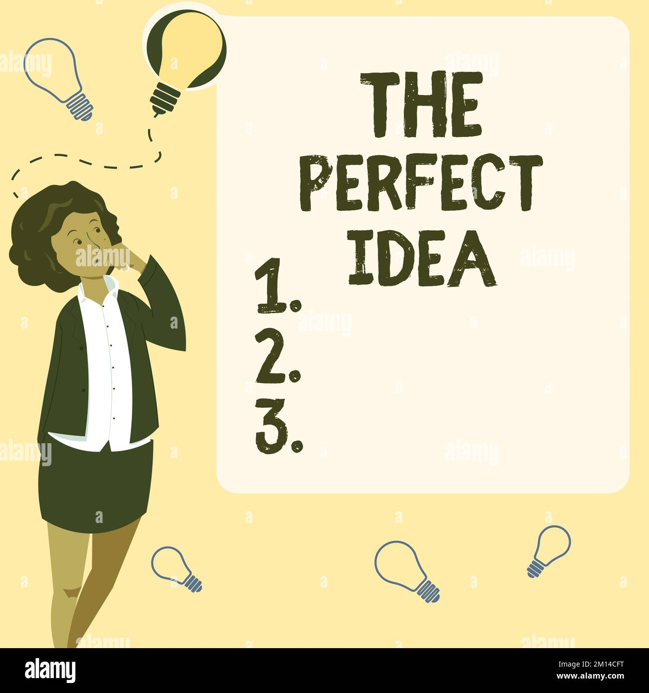 Inspiration showing sign The Perfect Idea. Internet Concept Exceptional ...