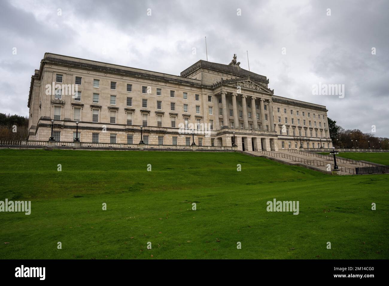 Belfast City, Antrim, Northern Ireland, November 30th 2022. Front of ...
