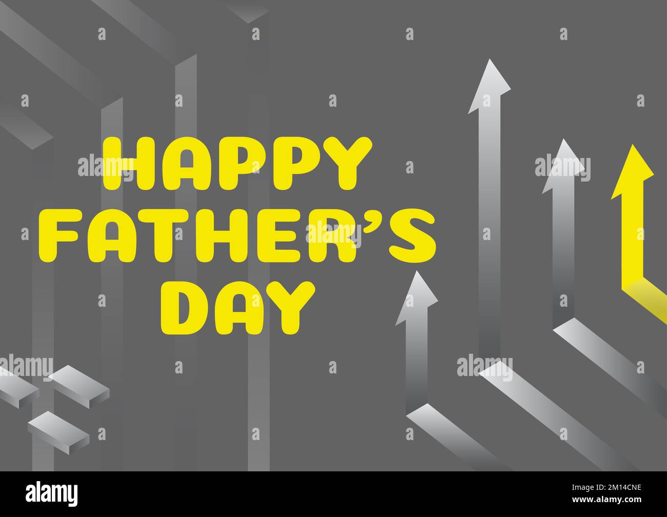 Hand writing sign Happy Father's Day. Word for time of year to ...