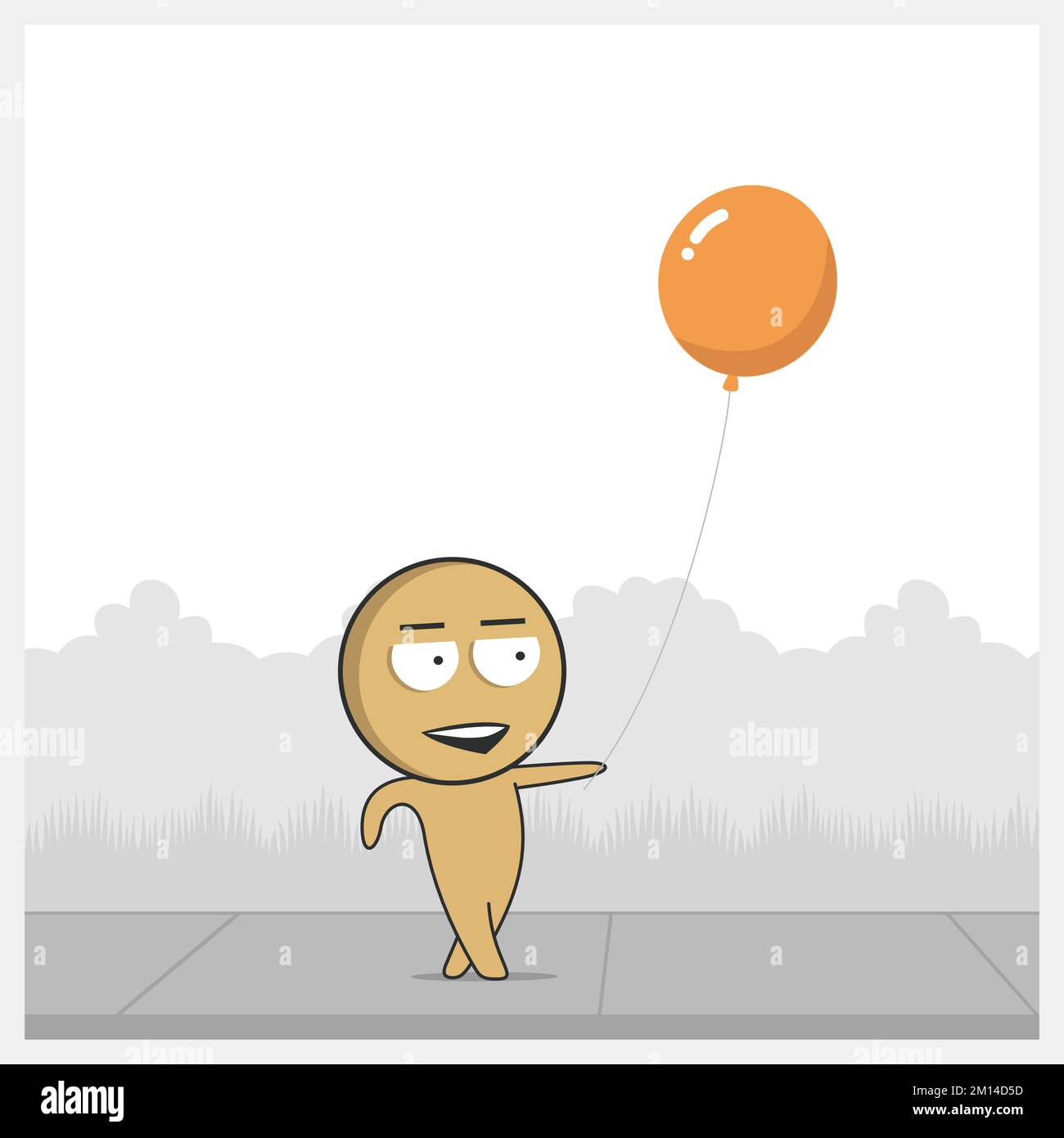 Inflatable air man Stock Vector Images - Alamy