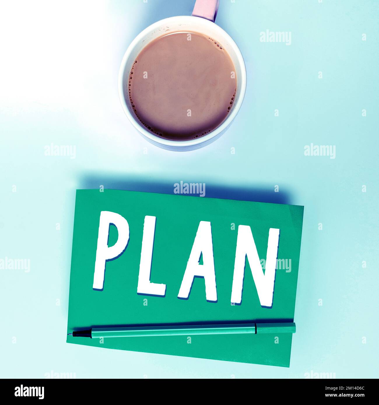 Text sign showing Plan. Word for Start of a detailed proposal of doing ...