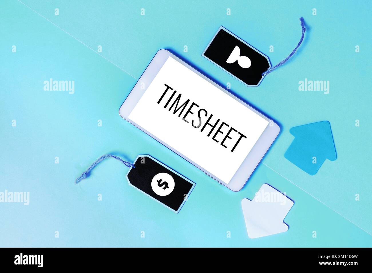 Writing displaying text Timesheet. Business overview graphical ...