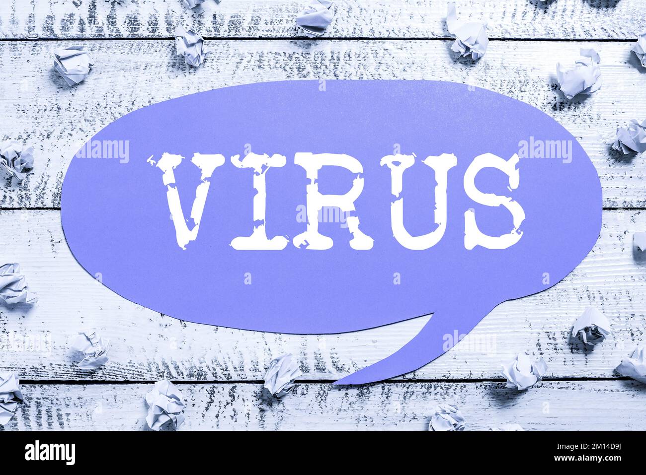 Hand writing sign Virus. Business concept infective agent that consists ...