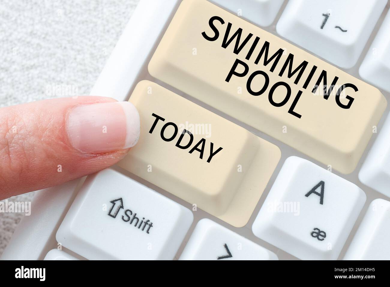 Handwriting text Swimming Pool. Business showcase Structure designed to ...