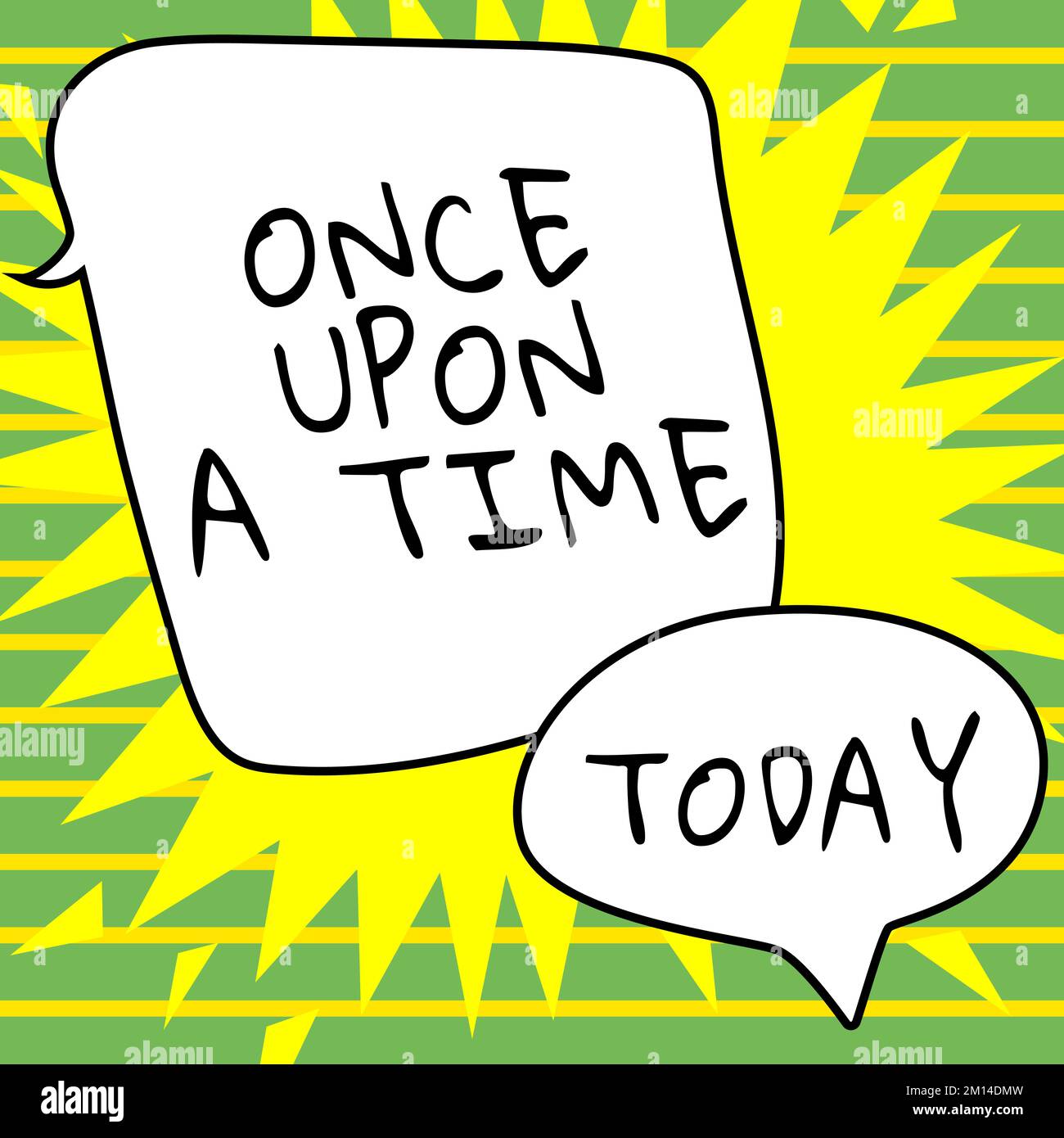 Text caption presenting Once Upon A Time. Word for telling story ...