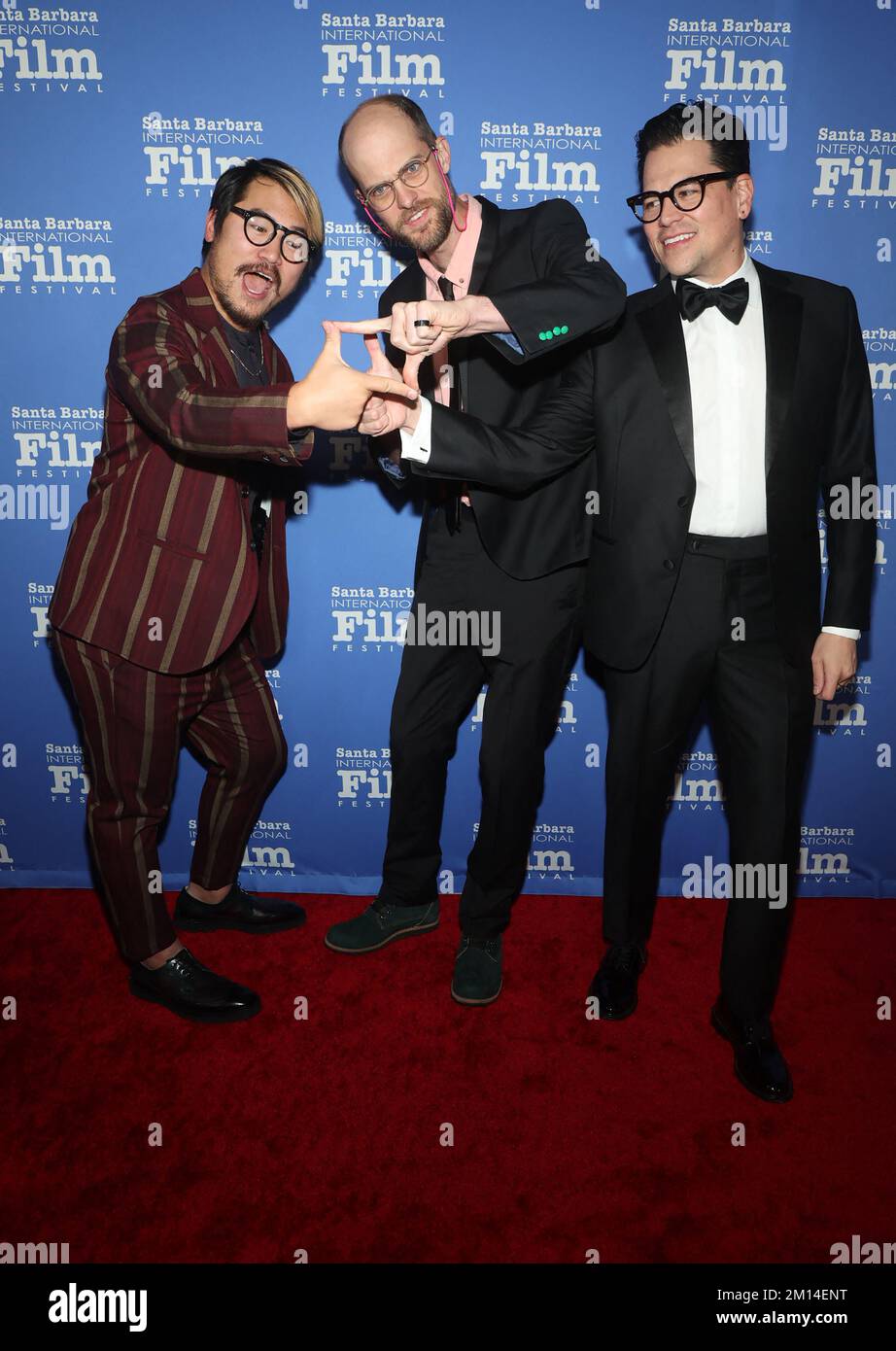 Los Angeles, USA. 09th Dec, 2022. Daniel Kwan, Daniel Scheinert, Jonathan Wang, at Santa Barbara ...