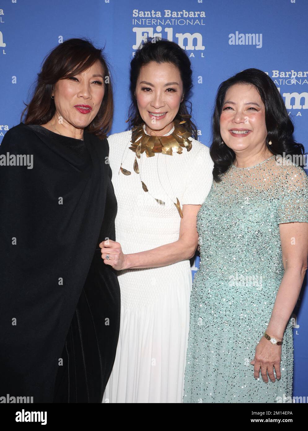 Los Angeles, USA. 09th Dec, 2022. Janet Yang, Julia Gouw, Michelle Yeoh, at Santa Barbara ...