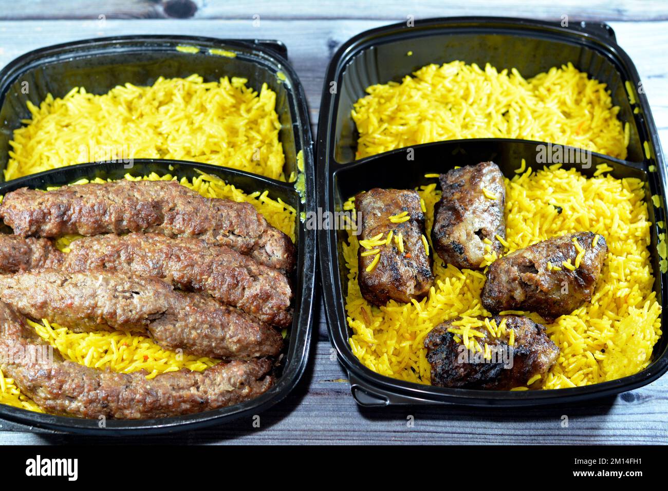 Arabic cuisine traditional food beef Kofta, kebab and tarb kofta shish ...