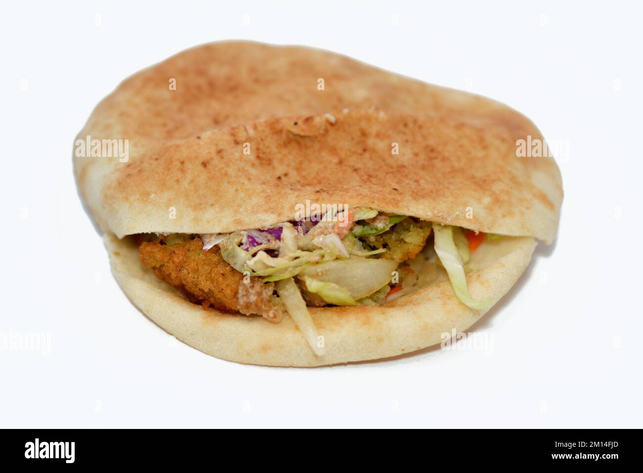 Stuffed Falafel sandwich, a very popular and traditional Egyptian food ...