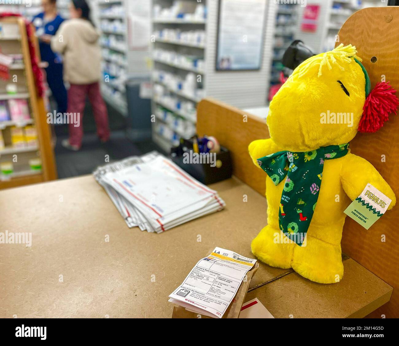 Santa Barbara, California, USA. 9th Dec, 2022. Prescription of Anti ...