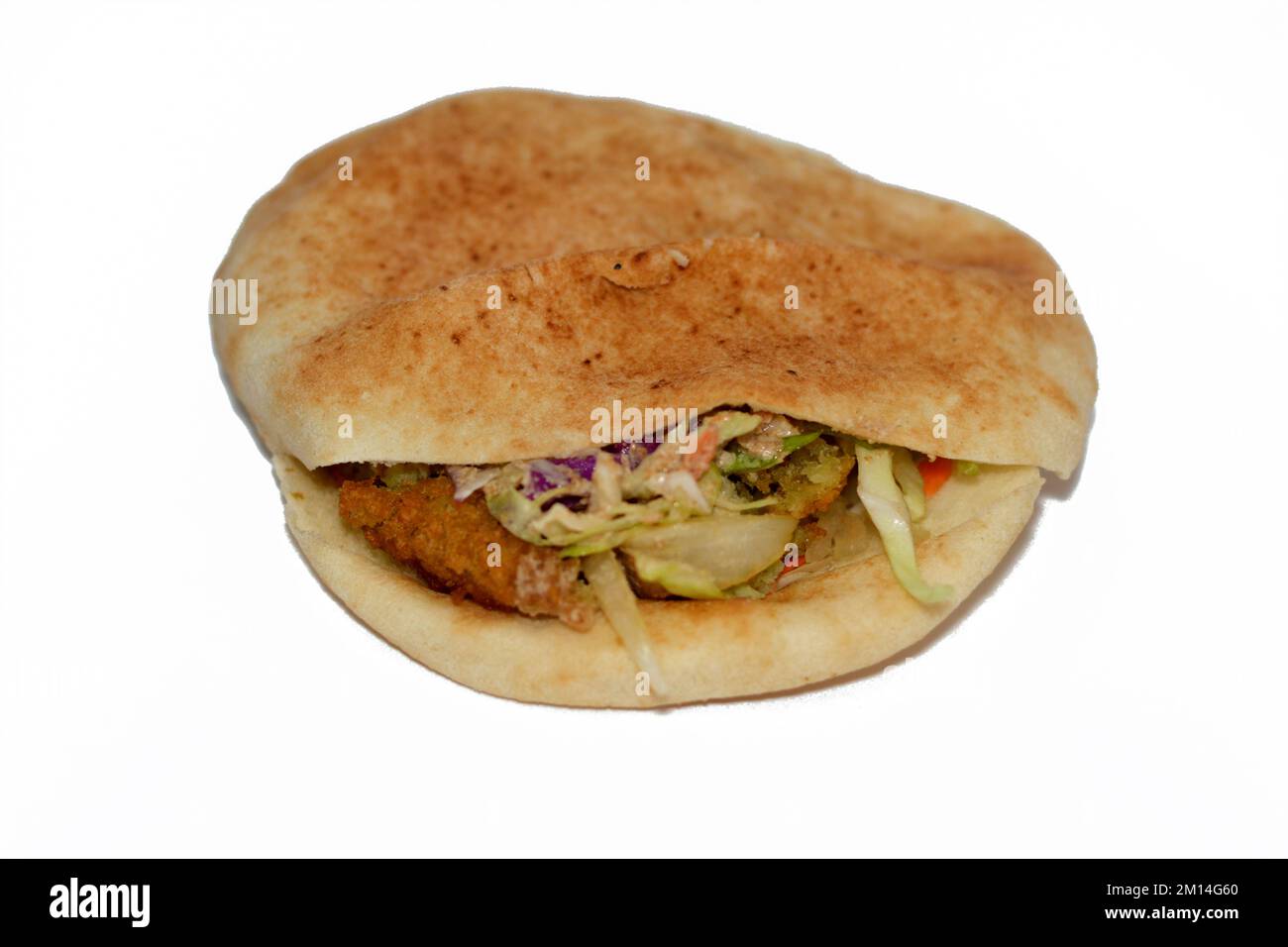 Stuffed Falafel sandwich, a very popular and traditional Egyptian food ...