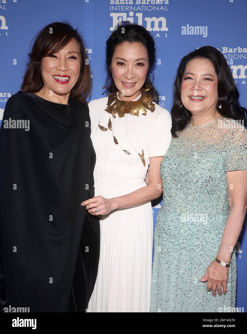 9 December 2022 -Santa Barbara, California - Janet Yang, Michelle Yeoh ...