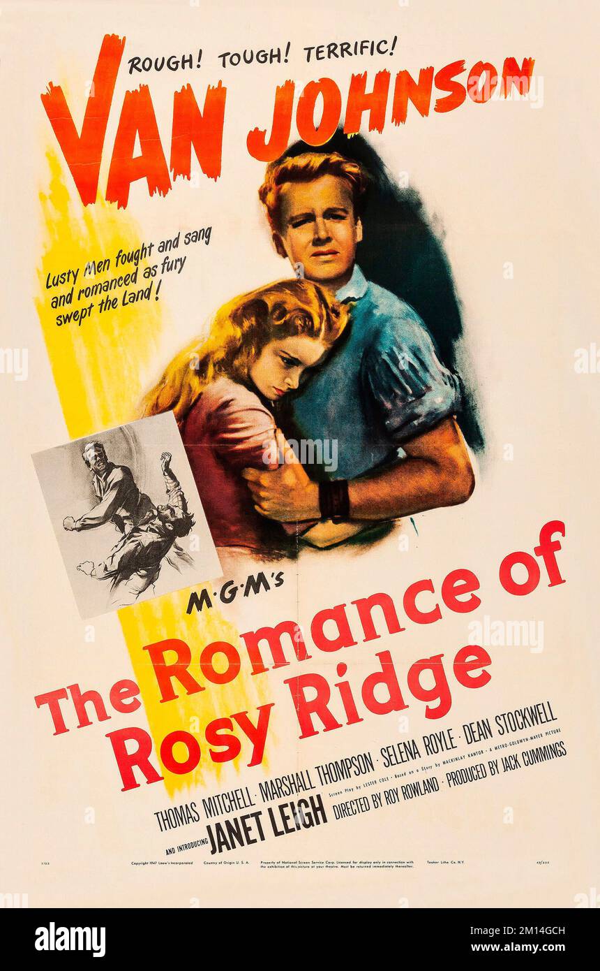 VAN JOHNSON in THE ROMANCE OF ROSY RIDGE (1947), directed by ROY ...