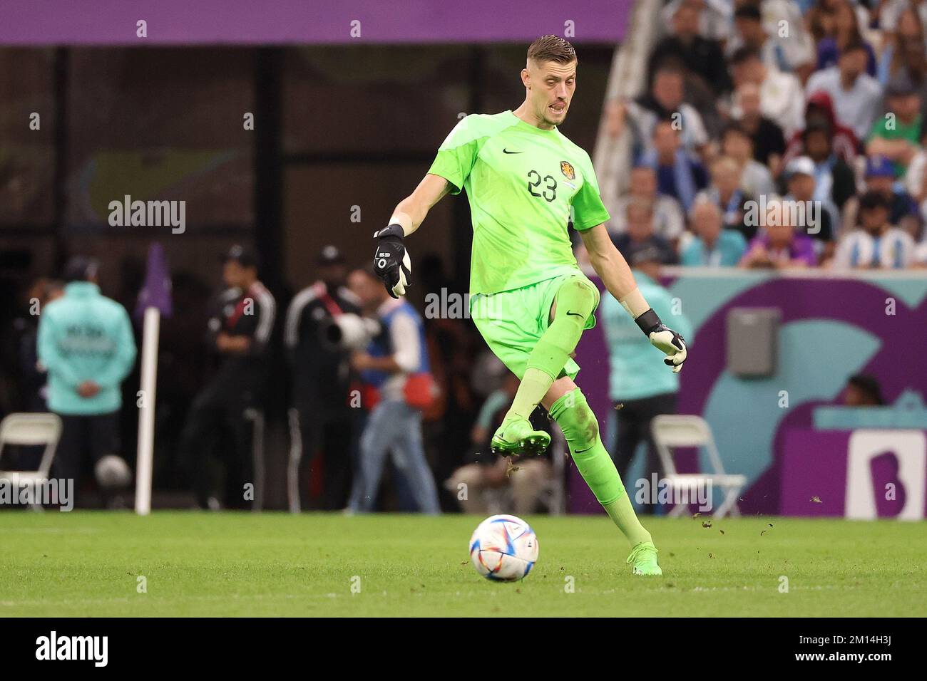 December 9, 2022, Qatar: Netherlands goalkeeper Andries Noppert during ...