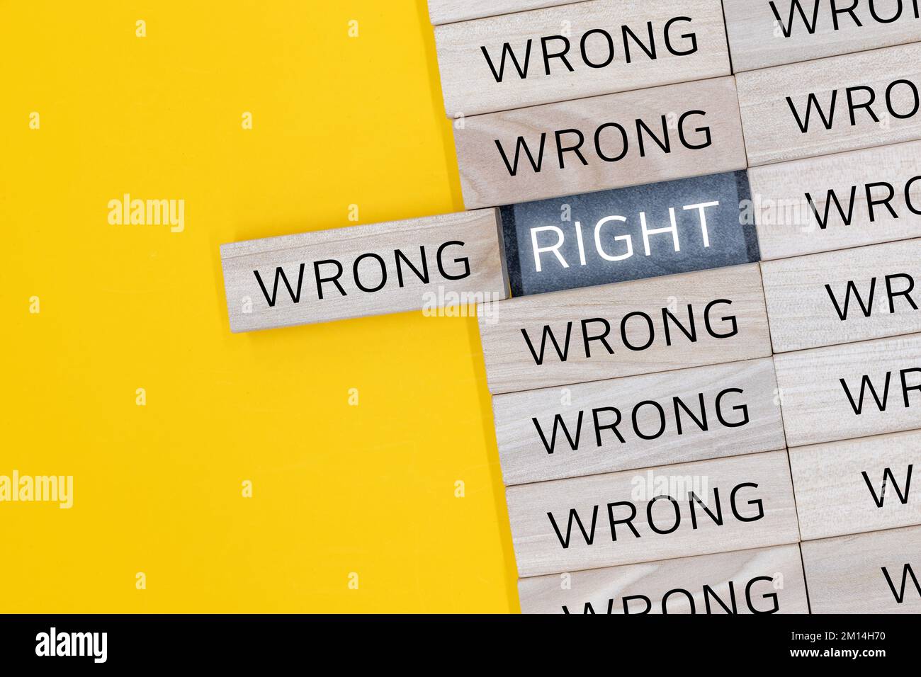 Check mark icon wrong right hi-res stock photography and images - Alamy