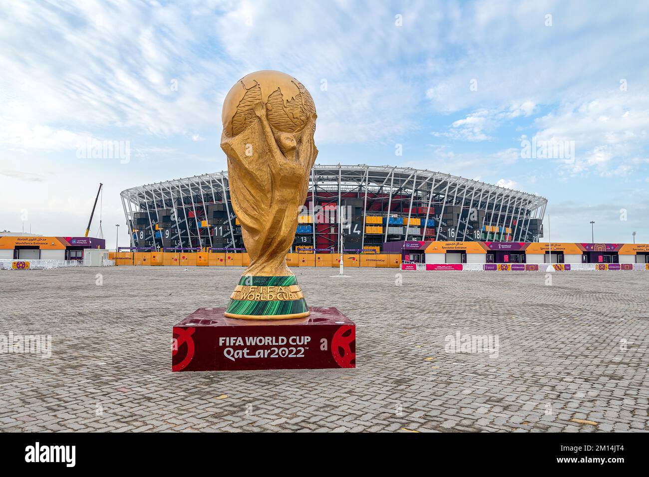 Stadium 974, previously known as Ras bu Aboud Stadium football stadium ...