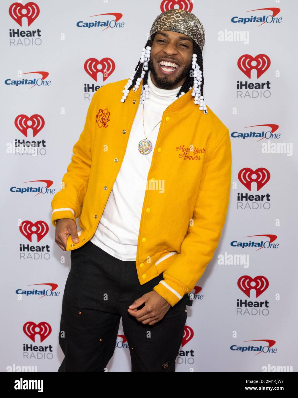 New York, USA. 09th Dec, 2022. Armani White arrives on the red carpet ...