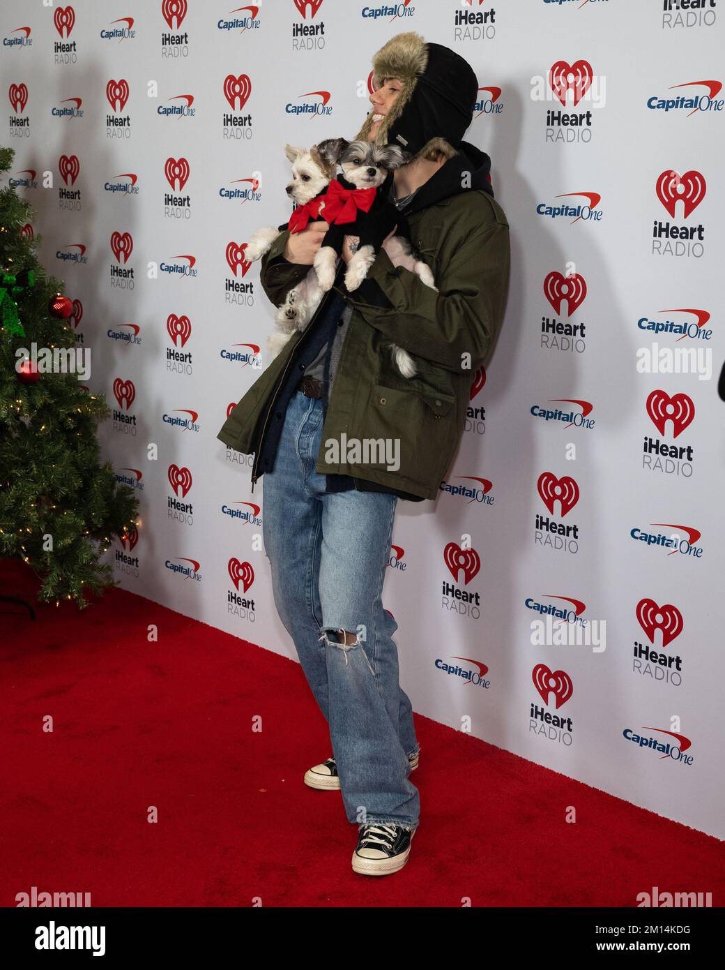 New York, USA. 09th Dec, 2022. The Kid Laroi arrives on the red carpet ...