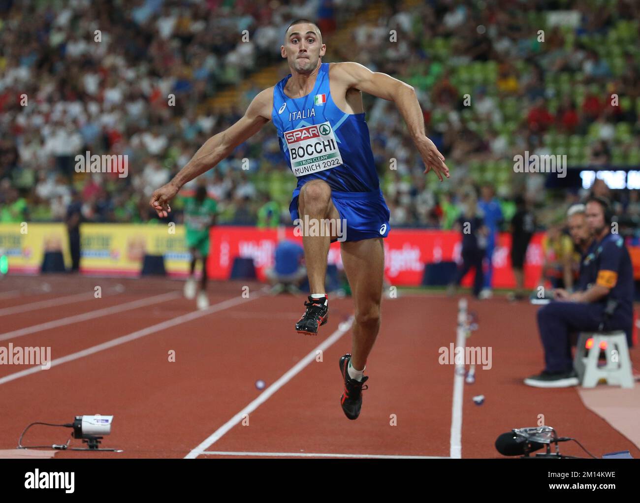 BOCCHI Tobia of Italy MEN'S TRIPLE JUMP FINAL during the European ...