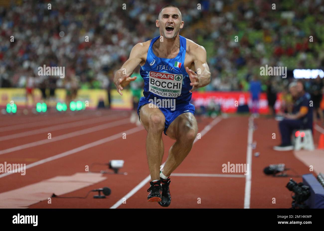 BOCCHI Tobia of Italy MEN'S TRIPLE JUMP FINAL during the European ...