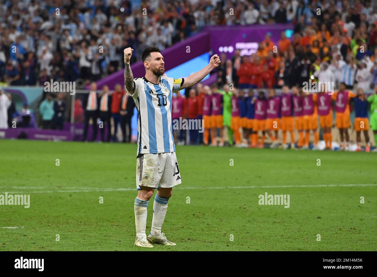 goaljubel Lionel MESSI (ARG) after converting a penalty, penalty kick ...