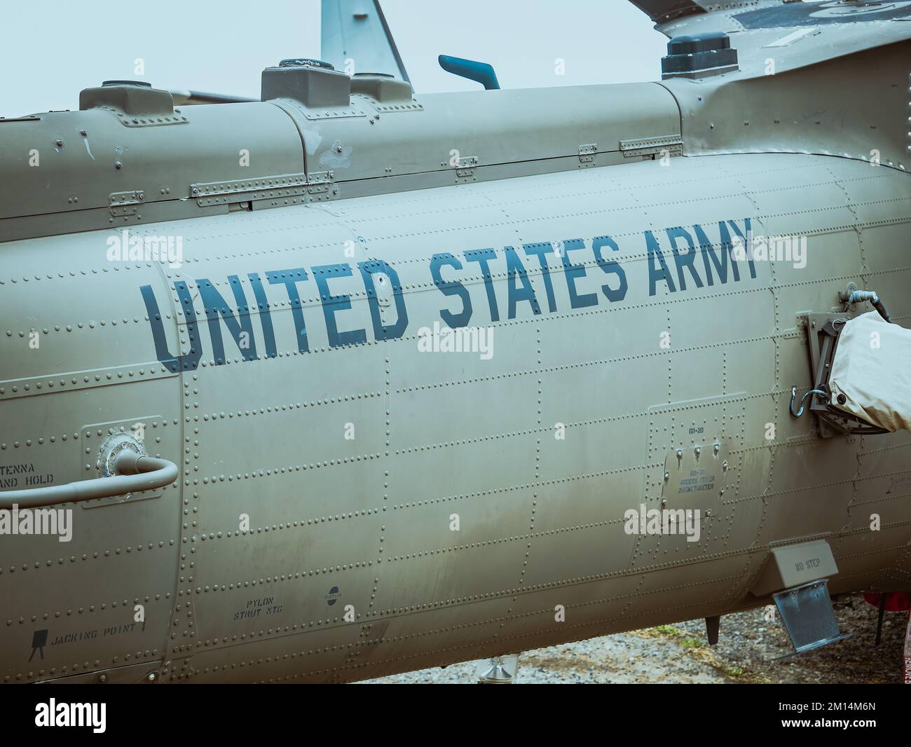 United States Army written on the fuselage of a Fighter aircraft Stock ...