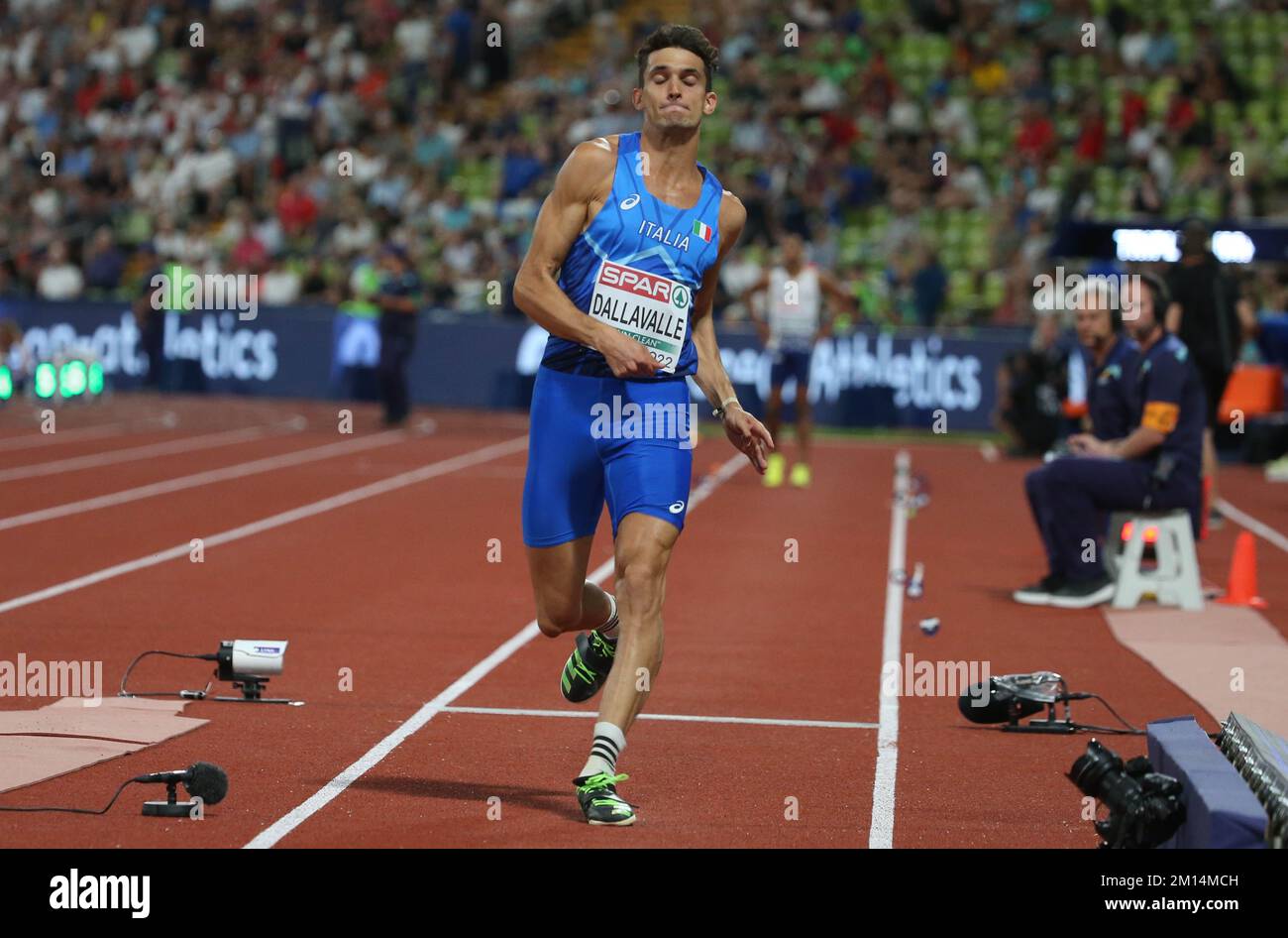 DALLAVALLE Andrea of Italy MEN'S TRIPLE JUMP FINAL during the European ...