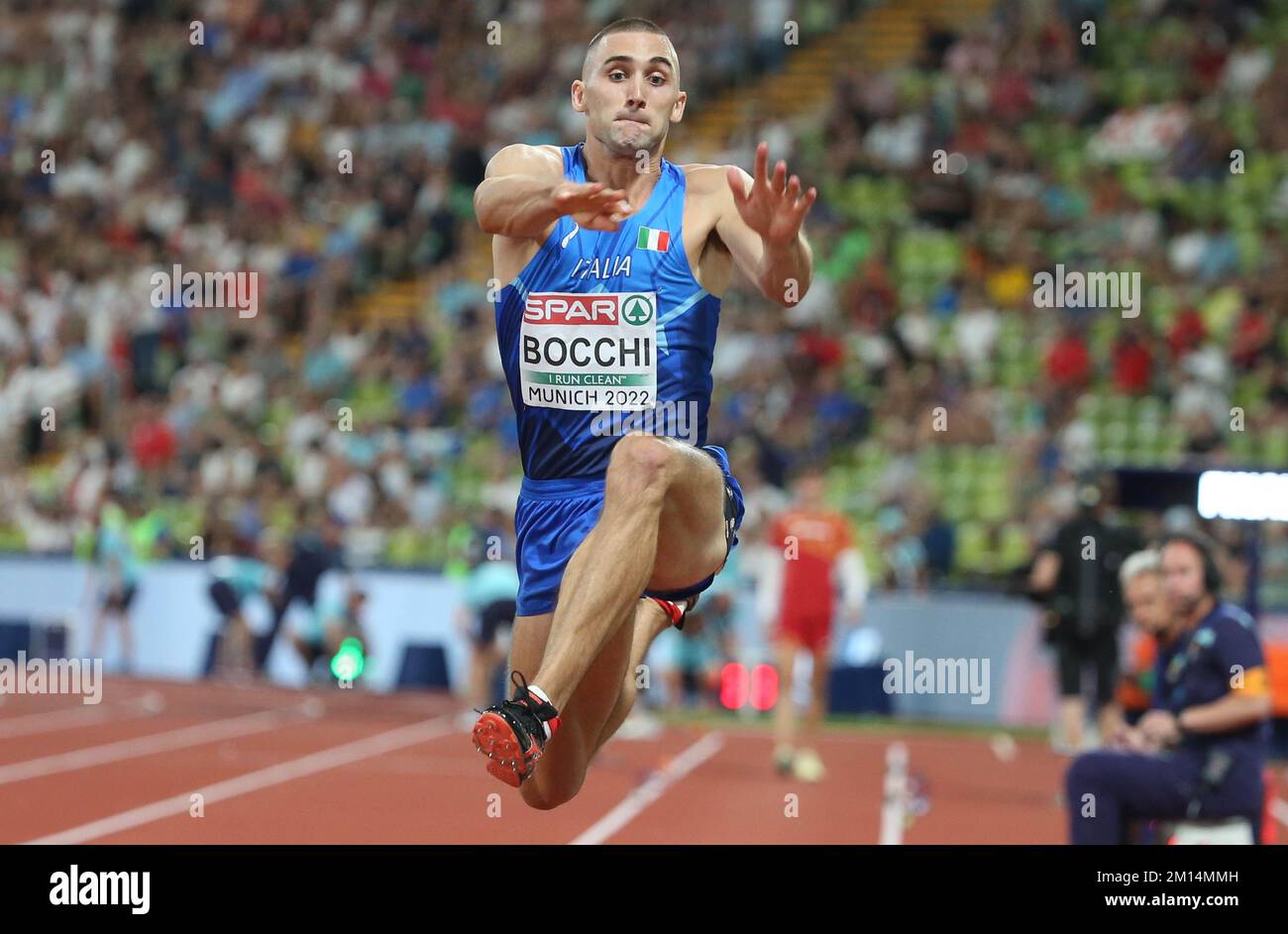 BOCCHI Tobia of Italy MEN'S TRIPLE JUMP FINAL during the European ...
