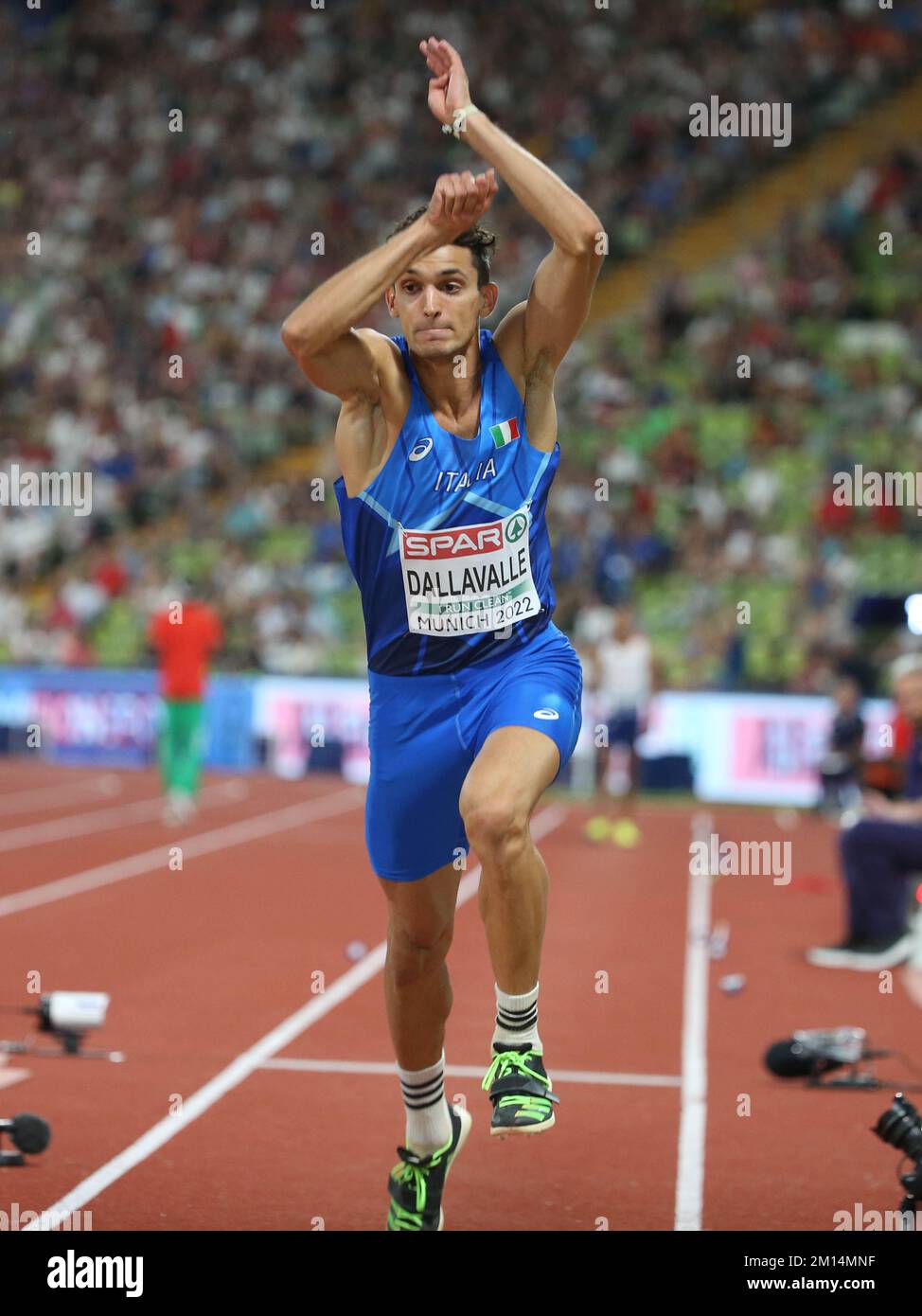 DALLAVALLE Andrea of Italy MEN'S TRIPLE JUMP FINAL during the European ...