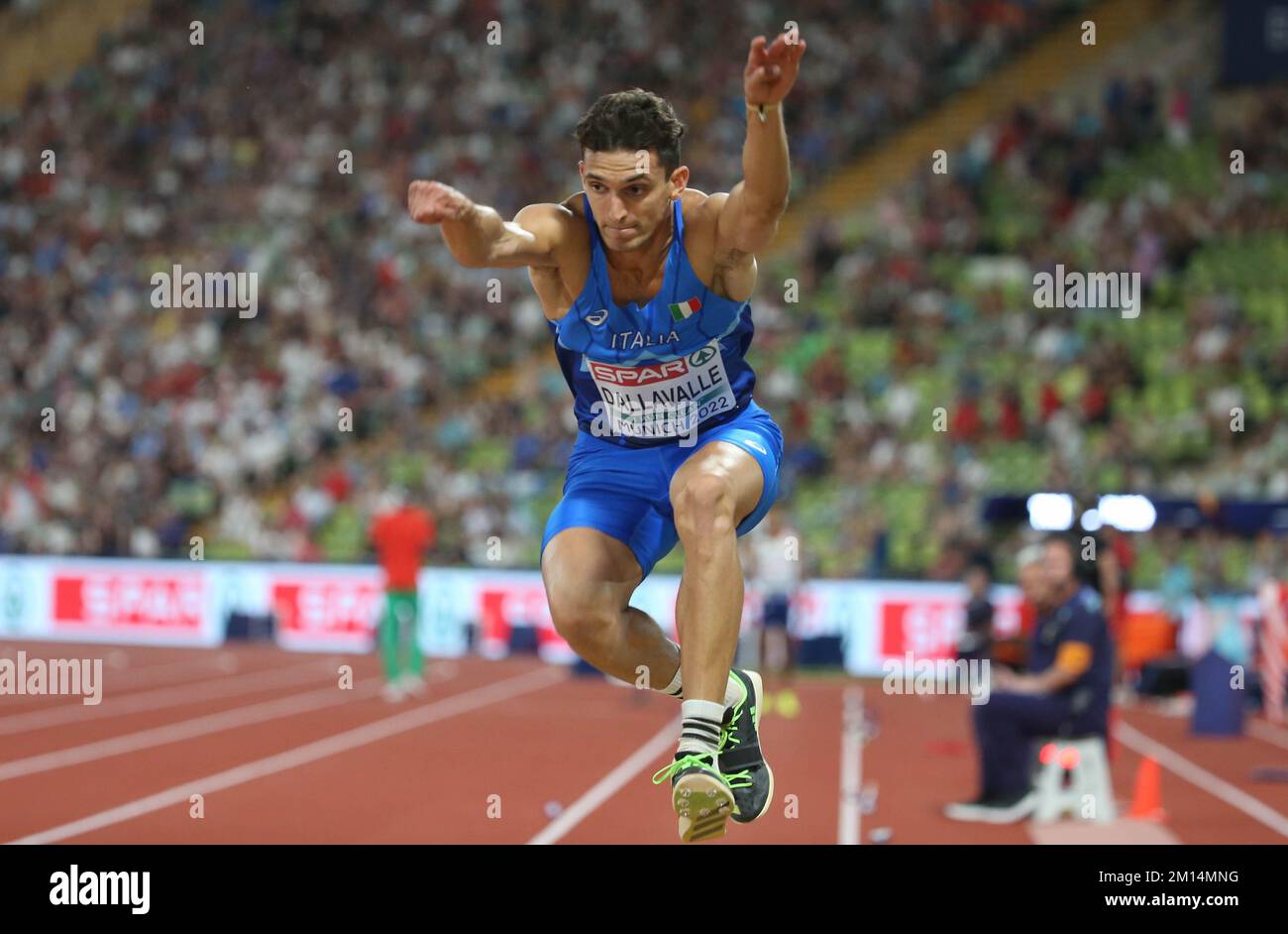 DALLAVALLE Andrea of Italy MEN'S TRIPLE JUMP FINAL during the European ...